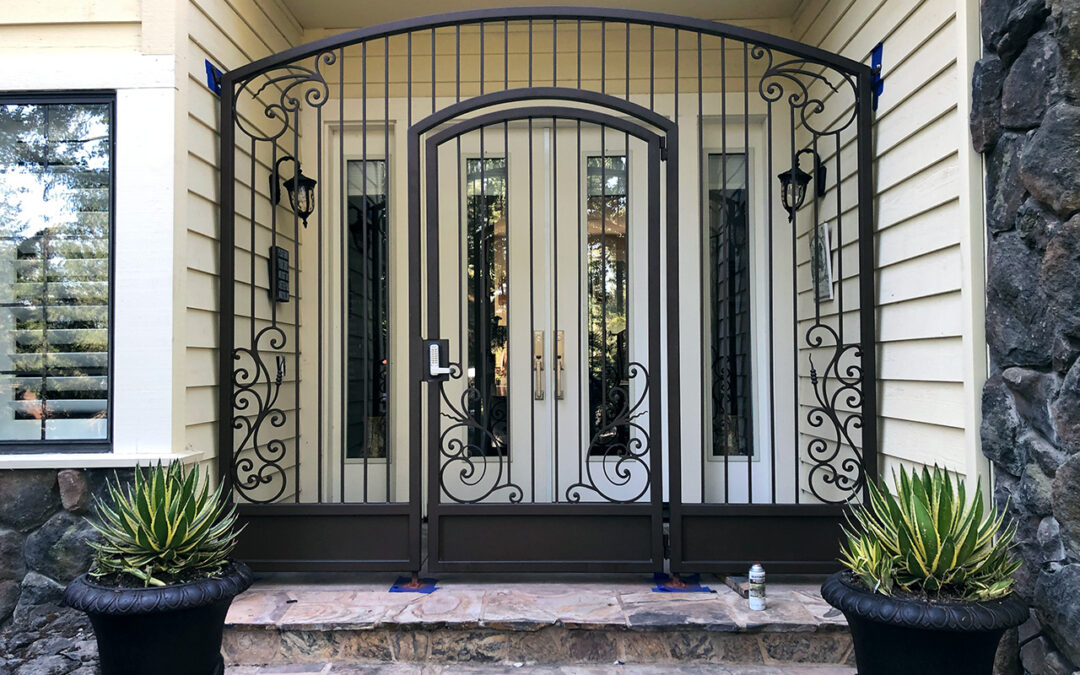 Pedestrian, Walk-Through & Garden Gates | Custom Wrought Iron ...